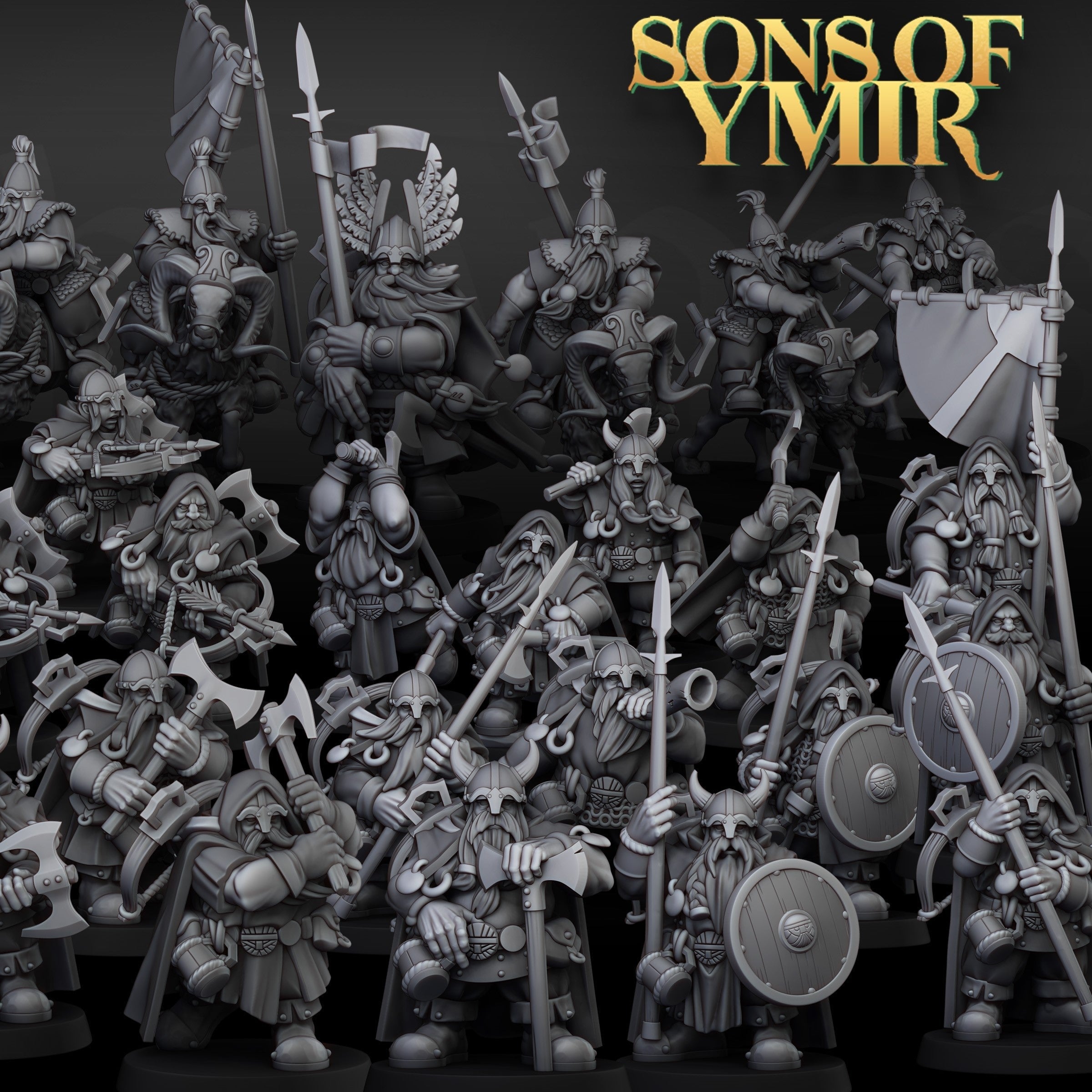 28mm Fantasy Miniatures – Proxy Wargaming Aus