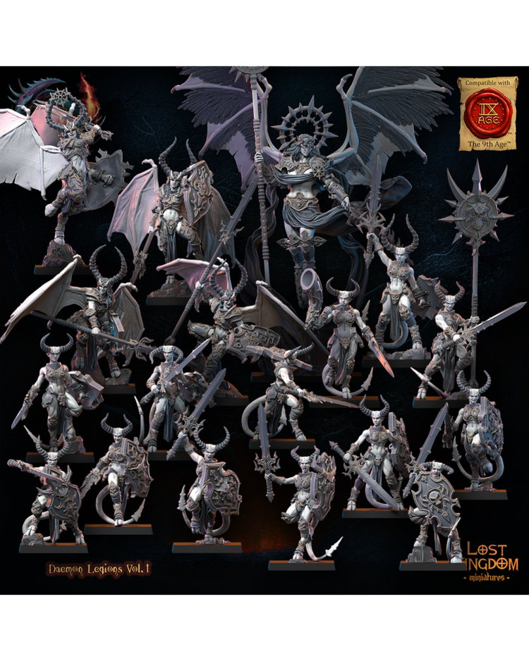 28mm Fantasy Miniatures – Proxy Wargaming Aus