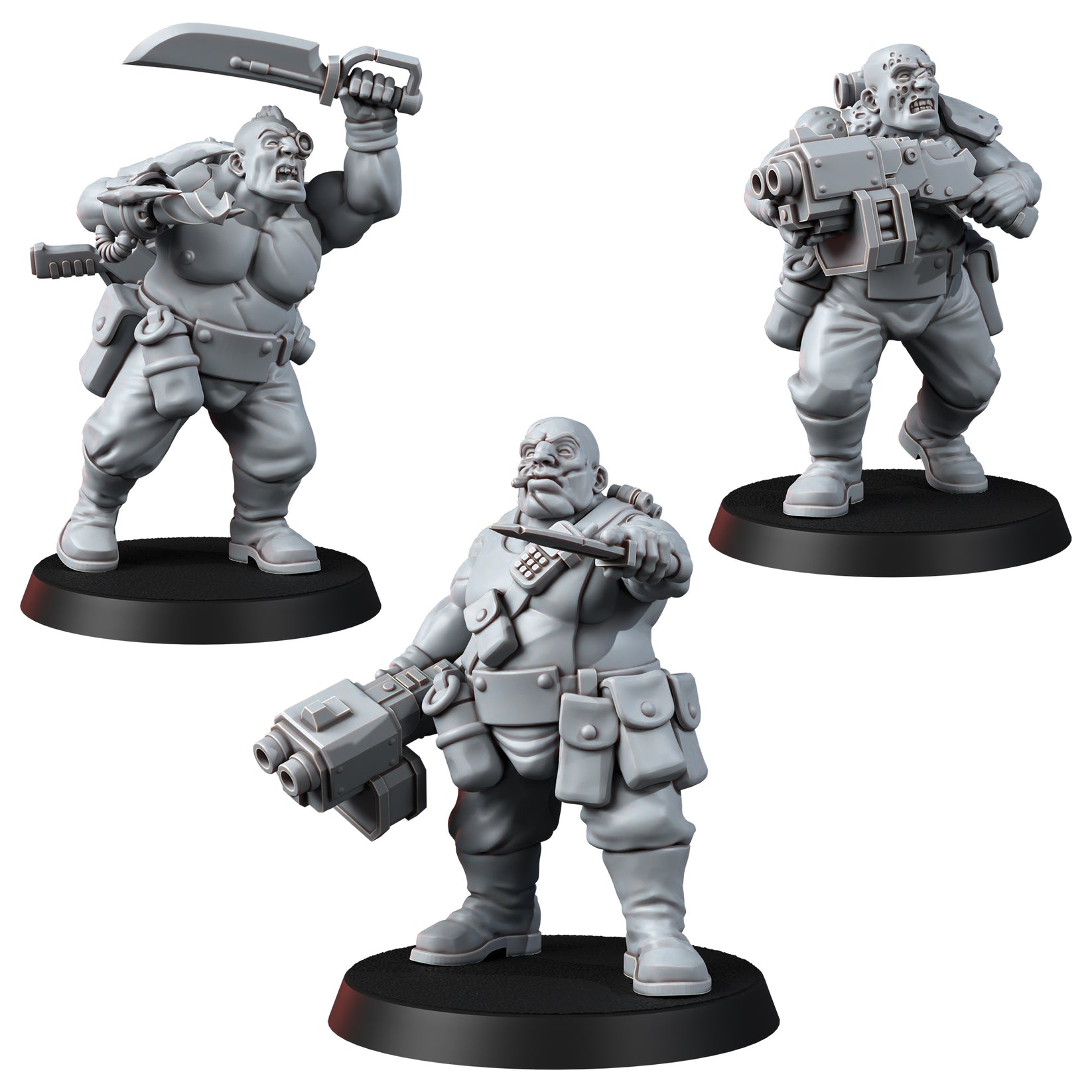 28mm Old Thugs – Proxy Wargaming Aus