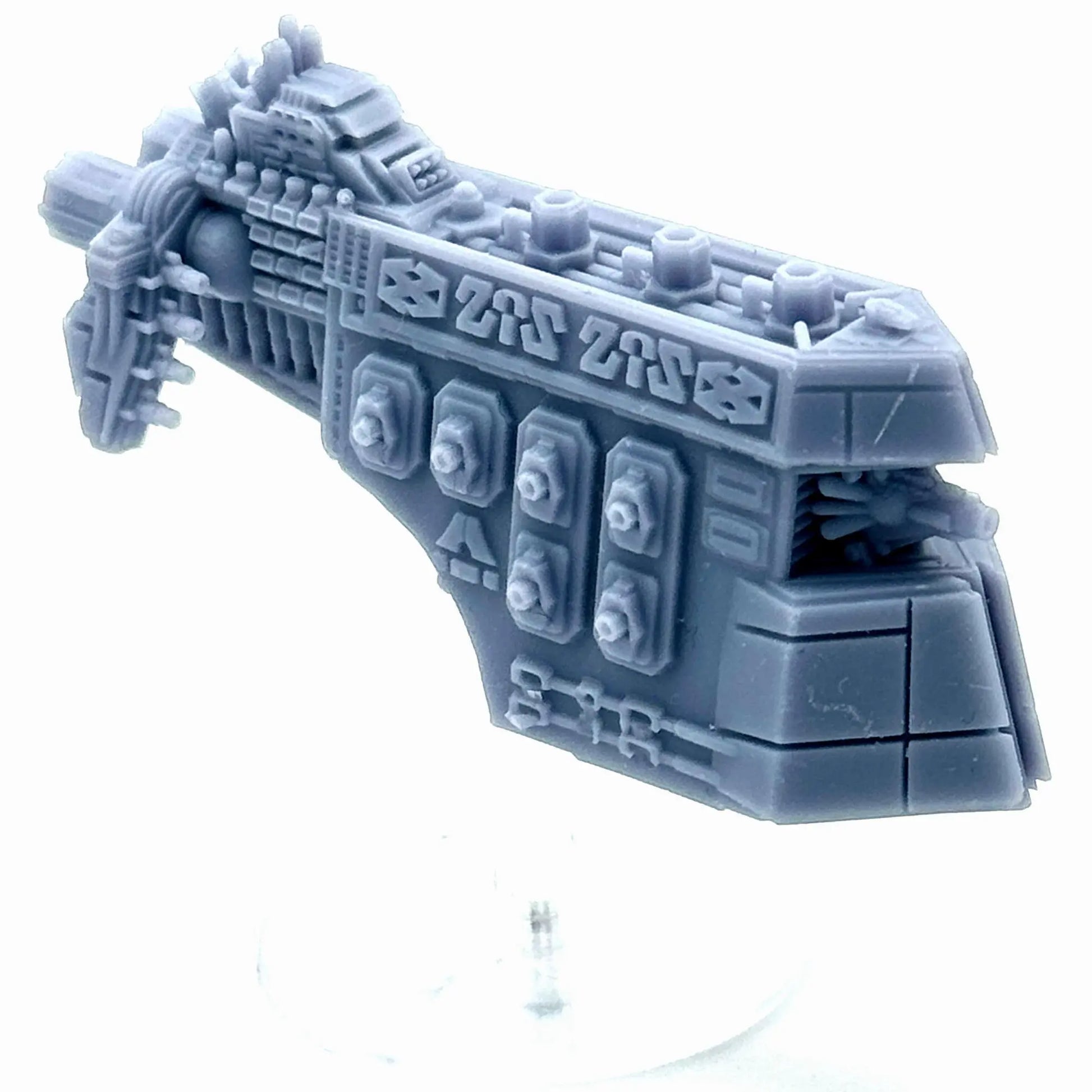 Space Dwarf Light Cruiser – Proxy Wargaming Aus