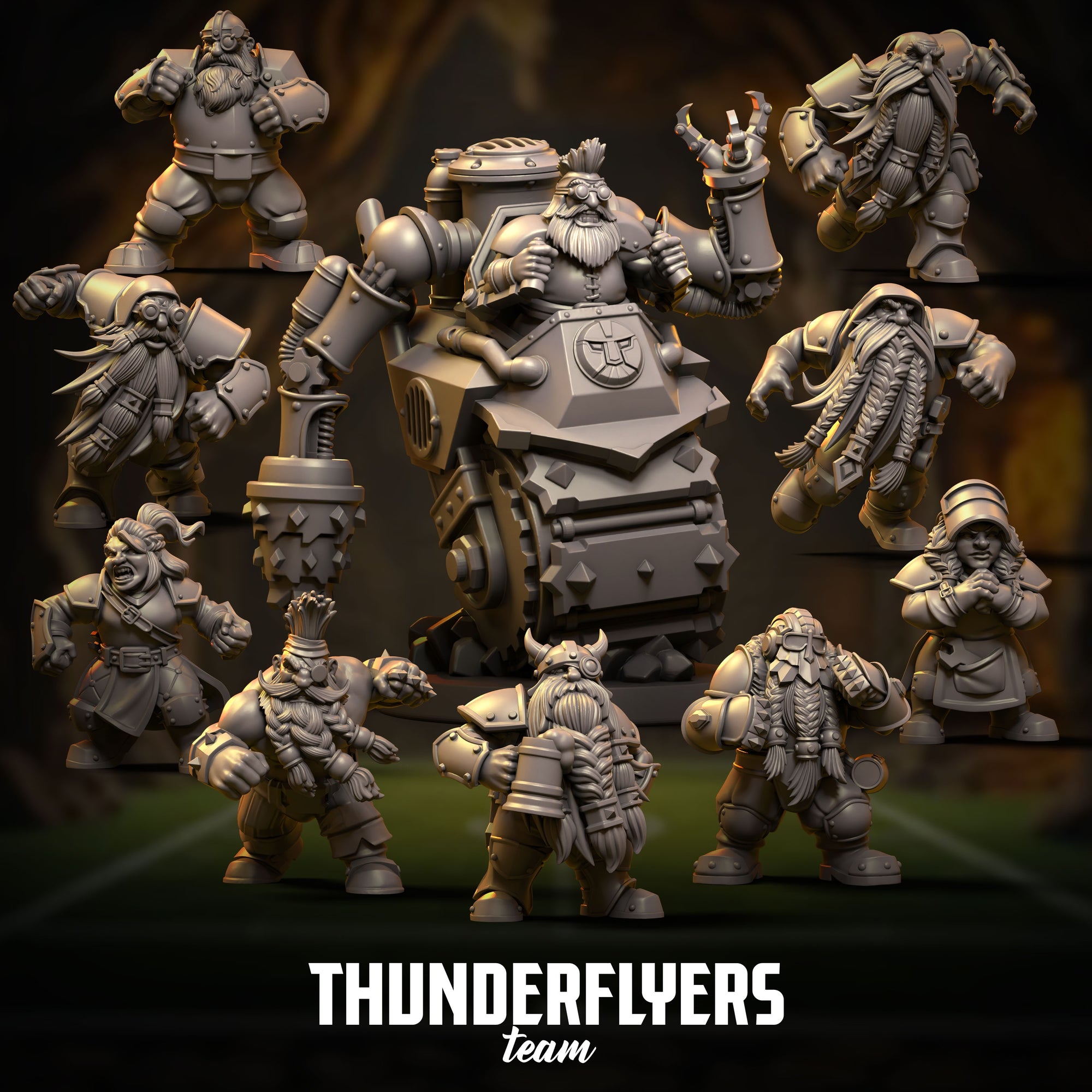 3D Printed Miniatures and Custom Printing Services – Proxy Wargaming Aus