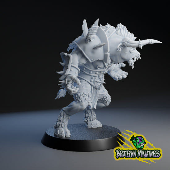 28mm Minotaur Star Player – Proxy Wargaming Aus