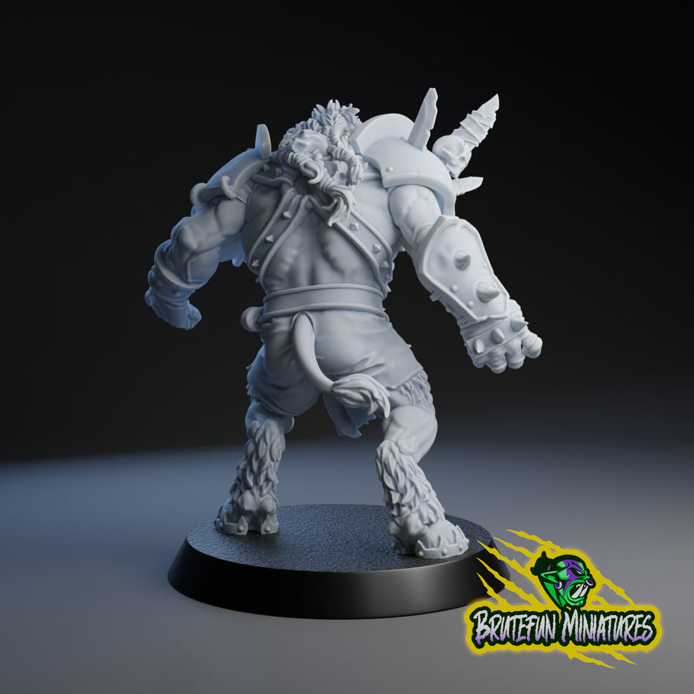 28mm Minotaur Star Player – Proxy Wargaming Aus