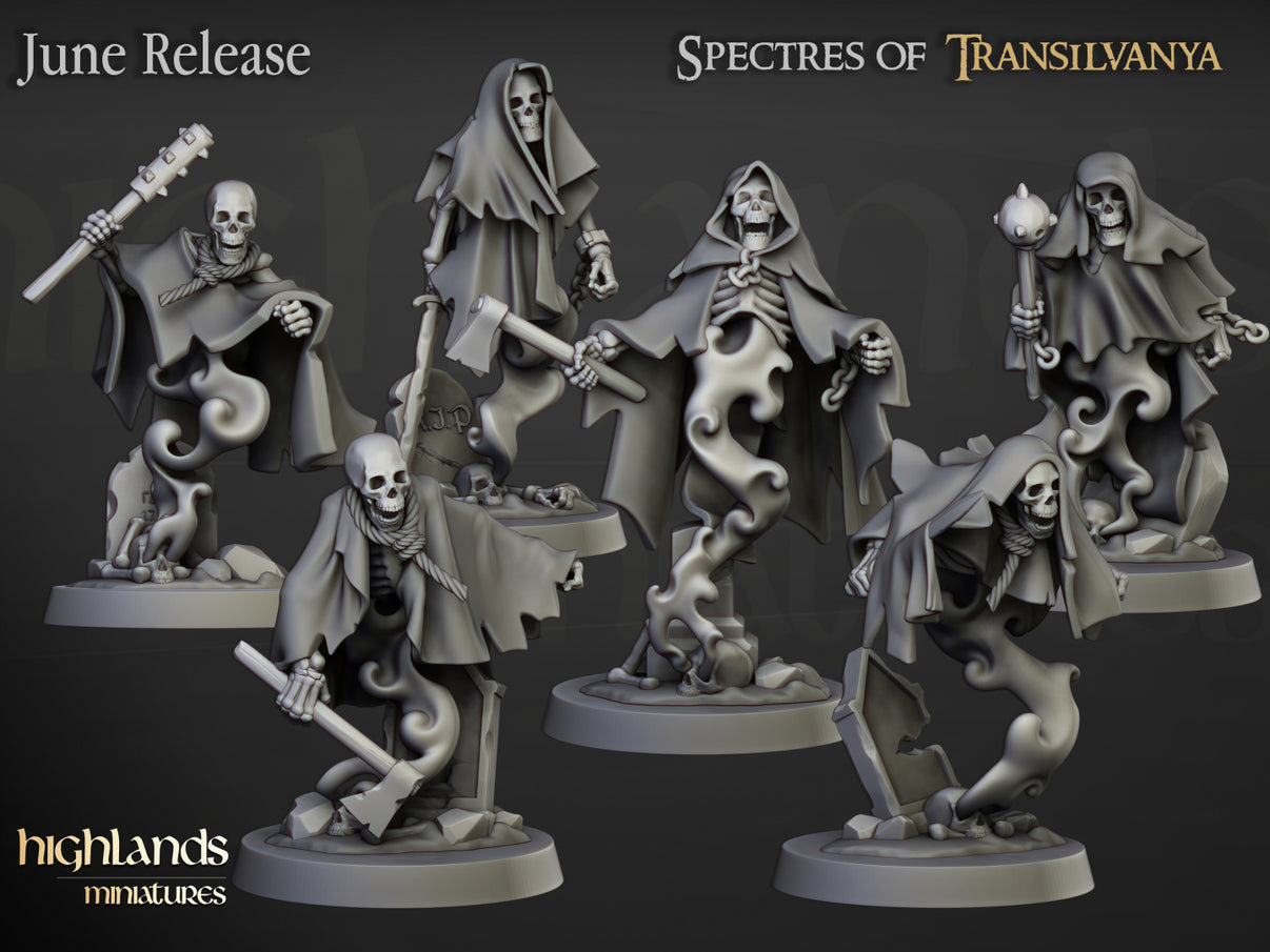 28mm Crypt Ghosts - Transilvanya – Proxy Wargaming Aus