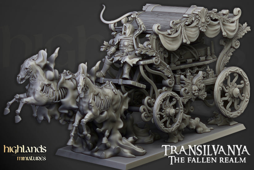 28mm Undead Boyar Chariot - Transilvanya – Proxy Wargaming Aus